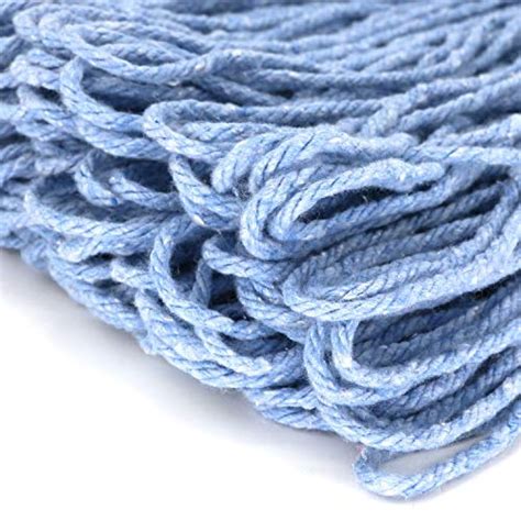 24 Oz Loop End Cotton String Mop Head Heavy Duty String Mop Refills 6