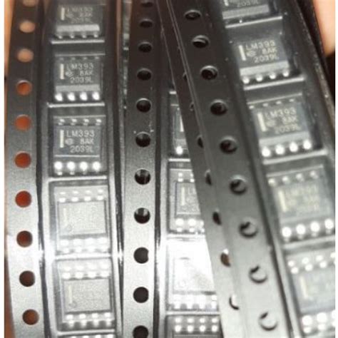 Jual Ps Ic Lm393 Lm393d Lm393dr Dual Differential Comparator Smd Ic