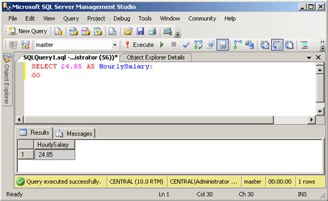 Microsoft Sql Server Lesson Introduction To Sql Operations