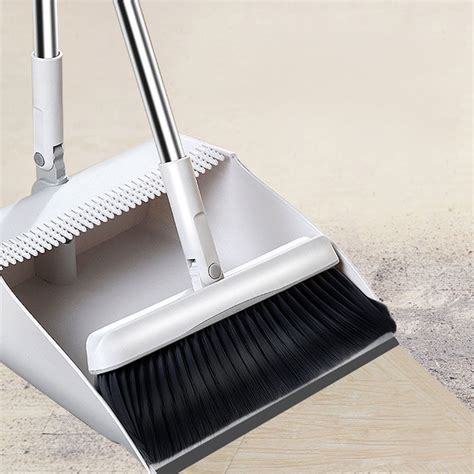 Broom And Scoop Sethandheld Broom And Dustpansoft Bristle Sweeping