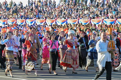 China On The 50th Anniversary Of The Founding Of The Lao Peoples