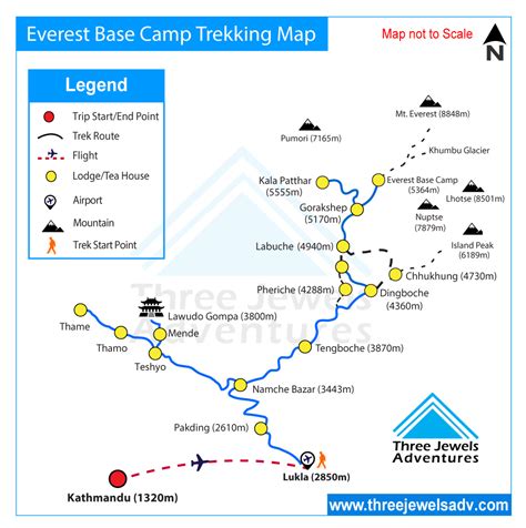 Everest Base Camp Trekking Three Jewels Adventures