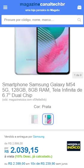 Smartphone Samsung Galaxy M G Gb Gb Ram Tela Infinita De Dual Chip Canaltech