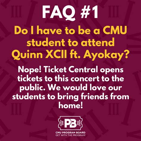 Cmu Program Board We Have Received A Number Of Inquiries About Our