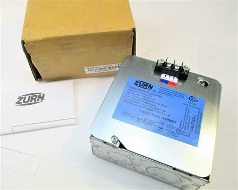 zurn p6000 hw6 regulated power supply input 120vac output 7 6vdc new