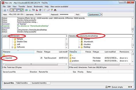 Windows To Cloudera Demo Virtual Machine Files Transfer Tutorial