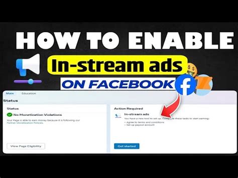 how to in stream ads setup || how to in stream on Facebook page | in stream ads setup kaise kare ...