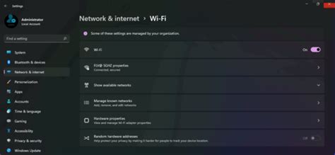 Unable To Enable Random Hardware Addresses In Windows Windows Forum
