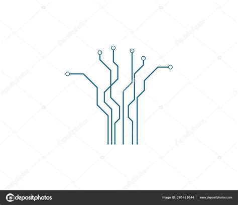 circuit technology logo vector stock vector by ©ahmadwahyu27 285451044