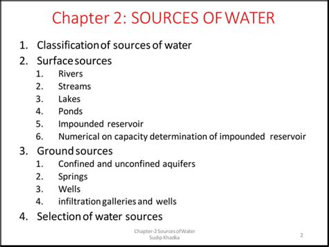 water supply engineering notes by sudip khadka pdf chemistry science