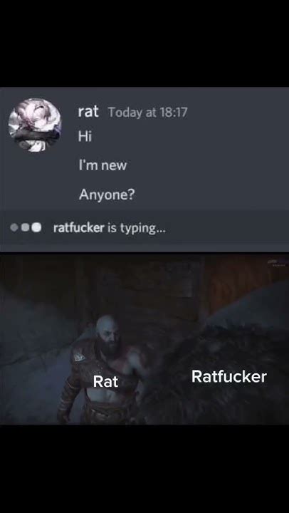 Rat Meets Ratfucker Memes Godofwar Youtube