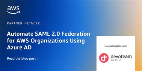 Luis Correia On Linkedin Automate Saml 20 Federation For Aws