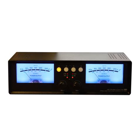 4 In 1 Out Switcher Sound Music Level Indicator Vu2 Mic With Line Dual Vu Meter Db Panel Audio