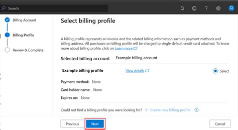 Link Billing Account And Profile To Partner Center Account Partner Center Microsoft Learn