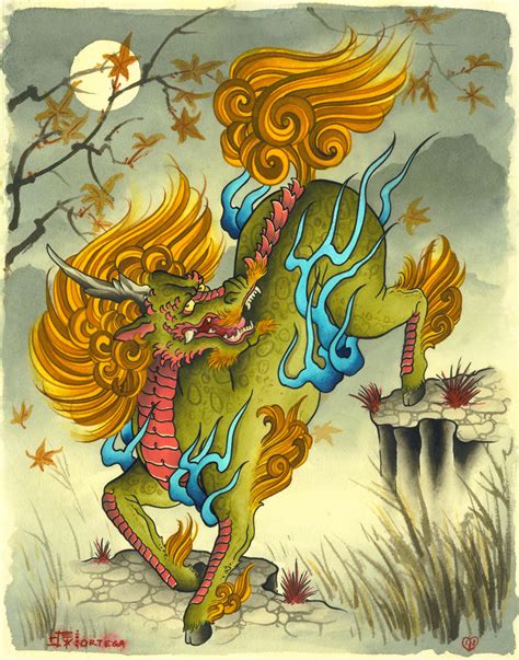 Qilin Tattoo Ideas