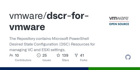 github vmware dscr for vmware the repository contains microsoft