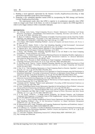 An Effective PSO Inspired Algorithm For Workflow Scheduling PDF