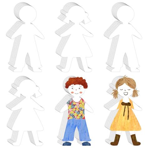 Generate Your Own Masterpiece With Paper Doll Blank Template
