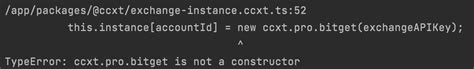 ccxt pro bitget is not a constructor · issue 16033 · ccxt ccxt · github