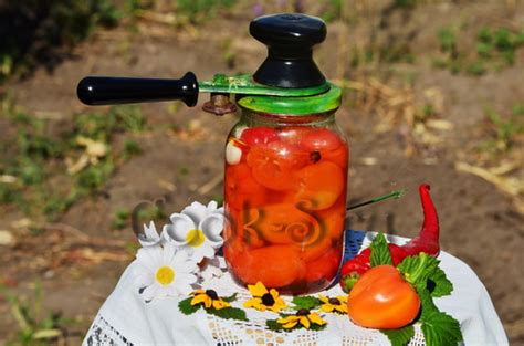 Перец, маринованный в масле - Пошаговый рецепт с фото | Консервирование