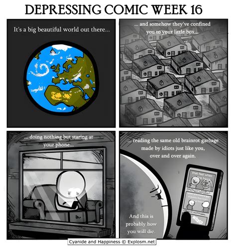 Depressing Comic Week 16 Cyanide And Happiness Wiki Fandom