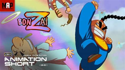 2d Animated Short Film Bonzai Kick Ass Action Animation By Daniel