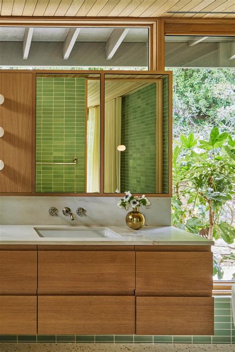 Bathroom Inspiration Mid Century