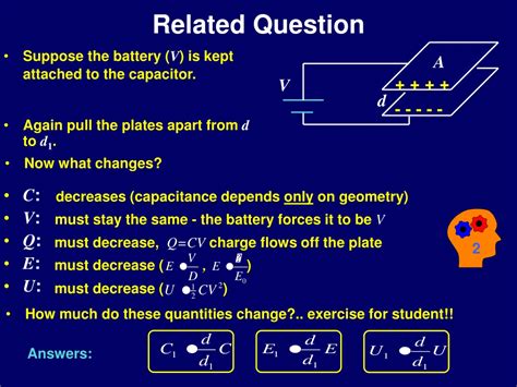 Ppt Capacitance Energy And Dielectrics Calculations And Applications