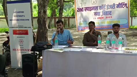 Kumar Niket On Linkedin Interacting With Sci Patient At 2nd Sci Meet