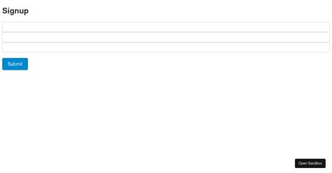 Formik Example Forked Codesandbox