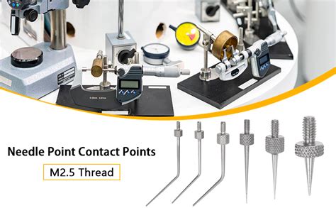 Sourcing Map Needle Point Contact Points R015 M25 Thread 7mm Length