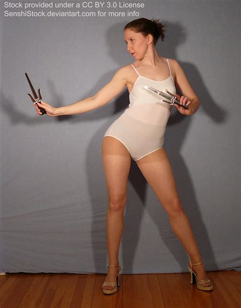 Pose Reference Dual Blade Assassin Figure By Adorkastock On Deviantart