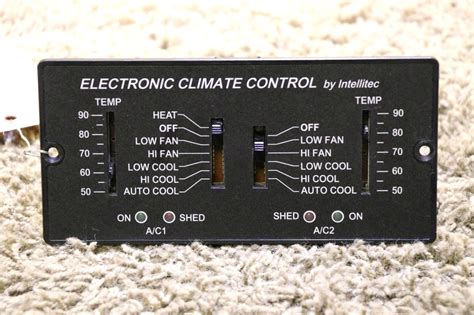 Rv Accessories Used 00 00597 100 Rv Electronic Climate Control By Intellitec For Sale Rv