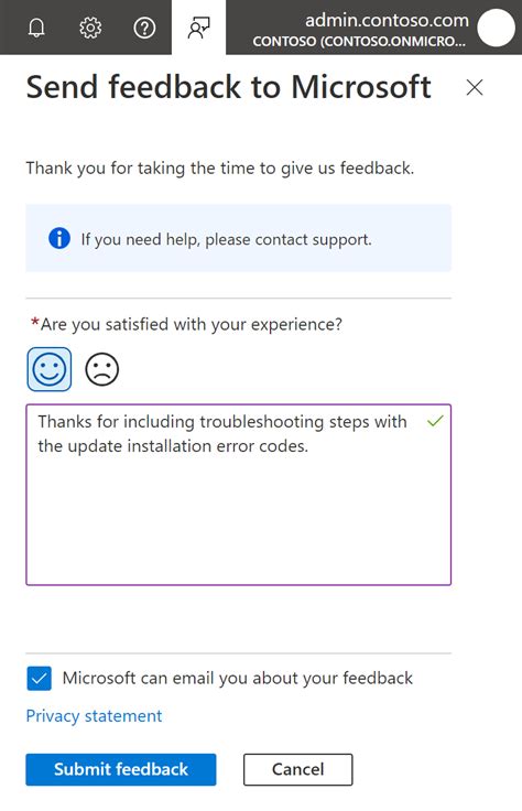 反馈、支持和故障排除 Windows Update For Business Reports Microsoft Learn