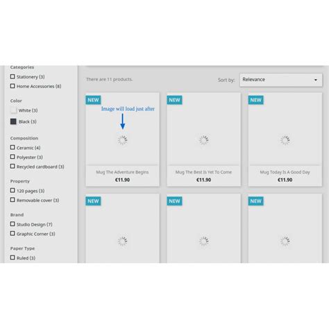 PrestaShop Lazy Loading Module Improve Site Speed