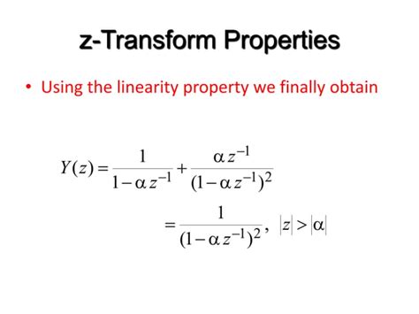 Z Transform Causal Anti Causal And Two Sided Sequence Region Of Convergence Properties