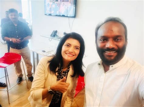 Sandeep H On Linkedin Selfie With One Of Powerful Lady Of India Had A