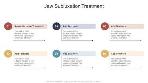 Jaw Subluxation Treatment Powerpoint Templates Slides And Graphics