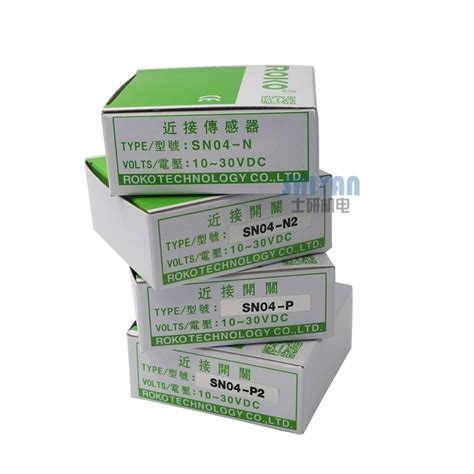 原装roko瑞科方形接近开关sn04 N N2金属感应传感器sn04 P2 P 虎窝淘