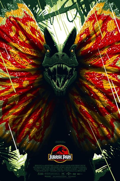 Jurassic Park By Phantom City Creative 1993 1024x694 Movieposterporn