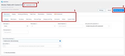 Custom Fields Integration With Wpdatatables Wpdatatables Tables And Charts Wordpress Plugin