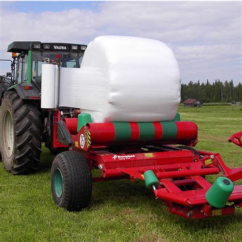 5 Layers Best Price 25mic Color Grass Bale Silage Wrap Bale Wrap