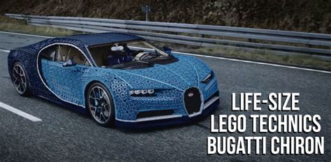 Bugatti Chiron Built From Lego Technic Podketeers Com