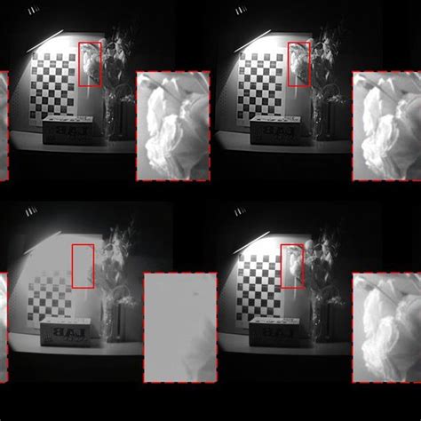 The Six Groups Of Typical Low Light Level Night Vision Images Collected