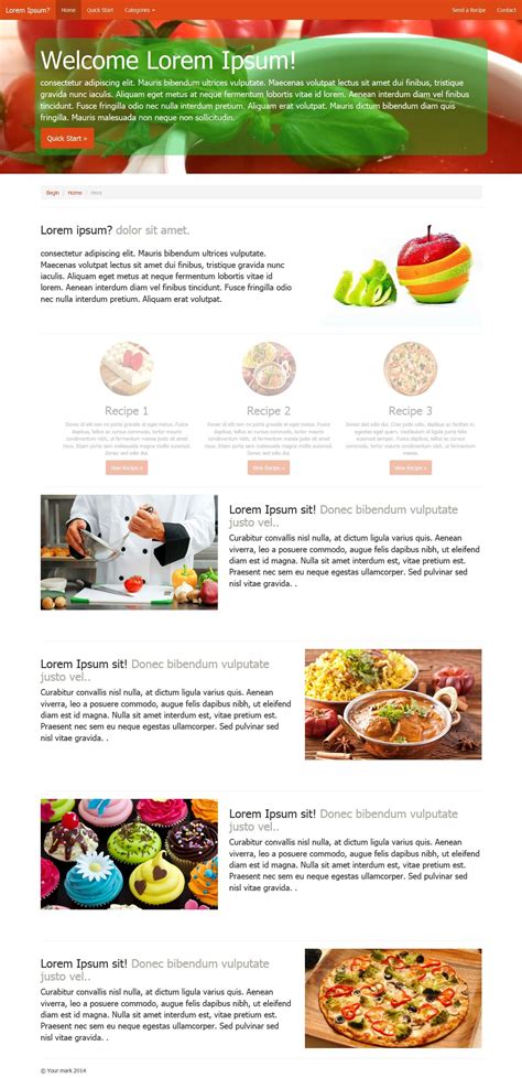 foodies template by gersonalvaradop codester