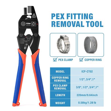 Pex Crimp Press Expansion Clamp And Cinch Tools — Icrimp Tools