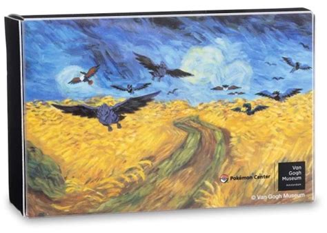 Pokemon Center X Van Gogh Museum Corviknight Inspired By Wheatfield