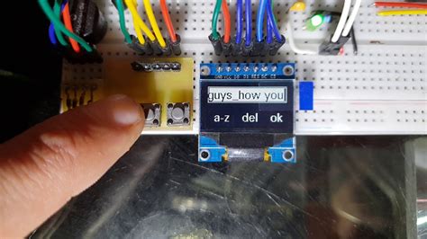 Arduino OLED Keyboard YouTube