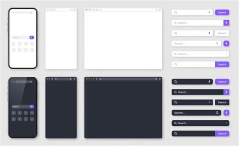 Browser Mockup Vector Art Icons And Graphics For Free Download