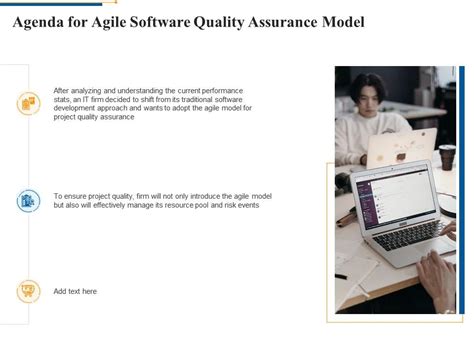 Agenda For Agile Software Quality Assurance Model Agile Software